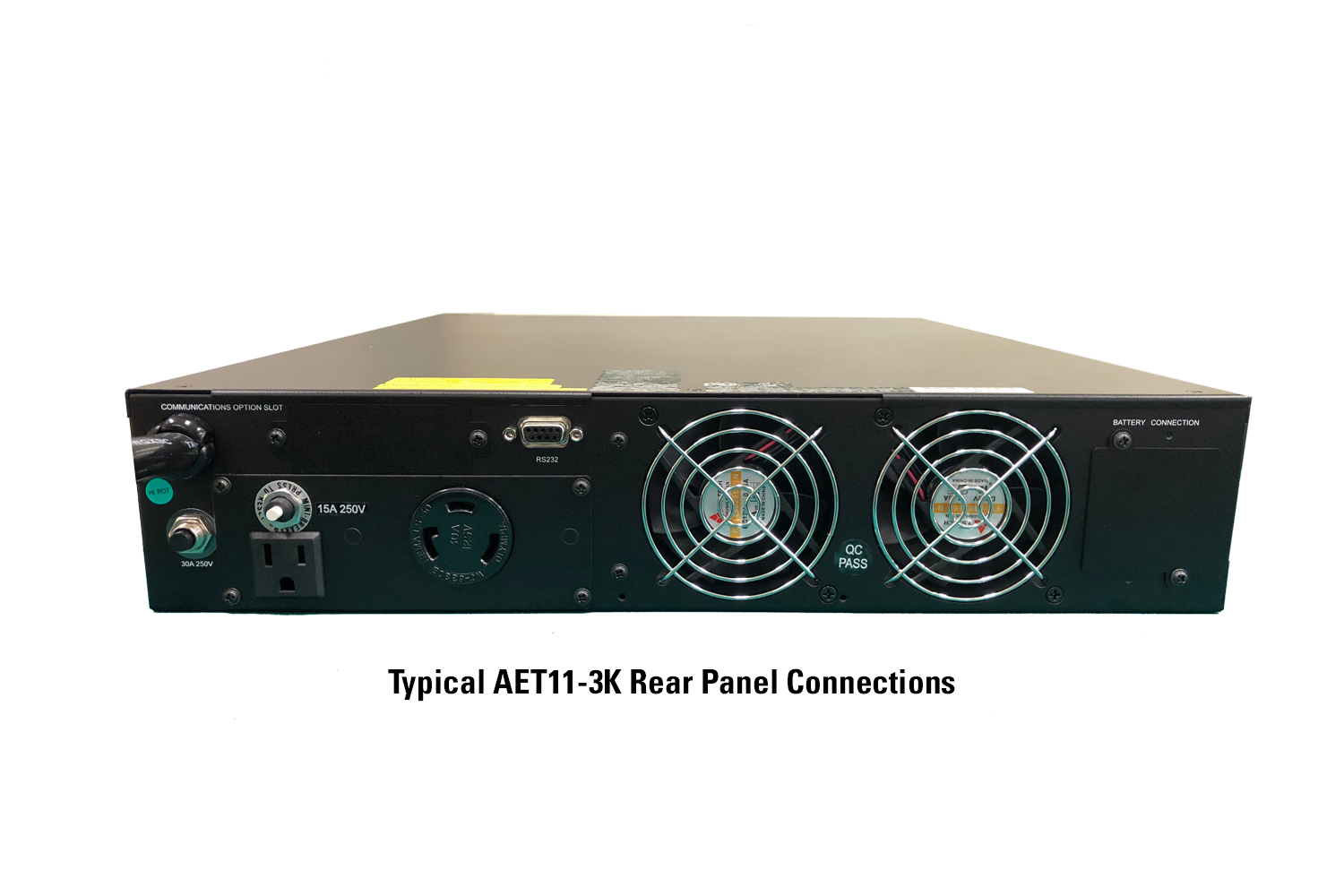 AET Series 1.5 - 3.2 KVA Single Phase Output True Online COTS UPS ...