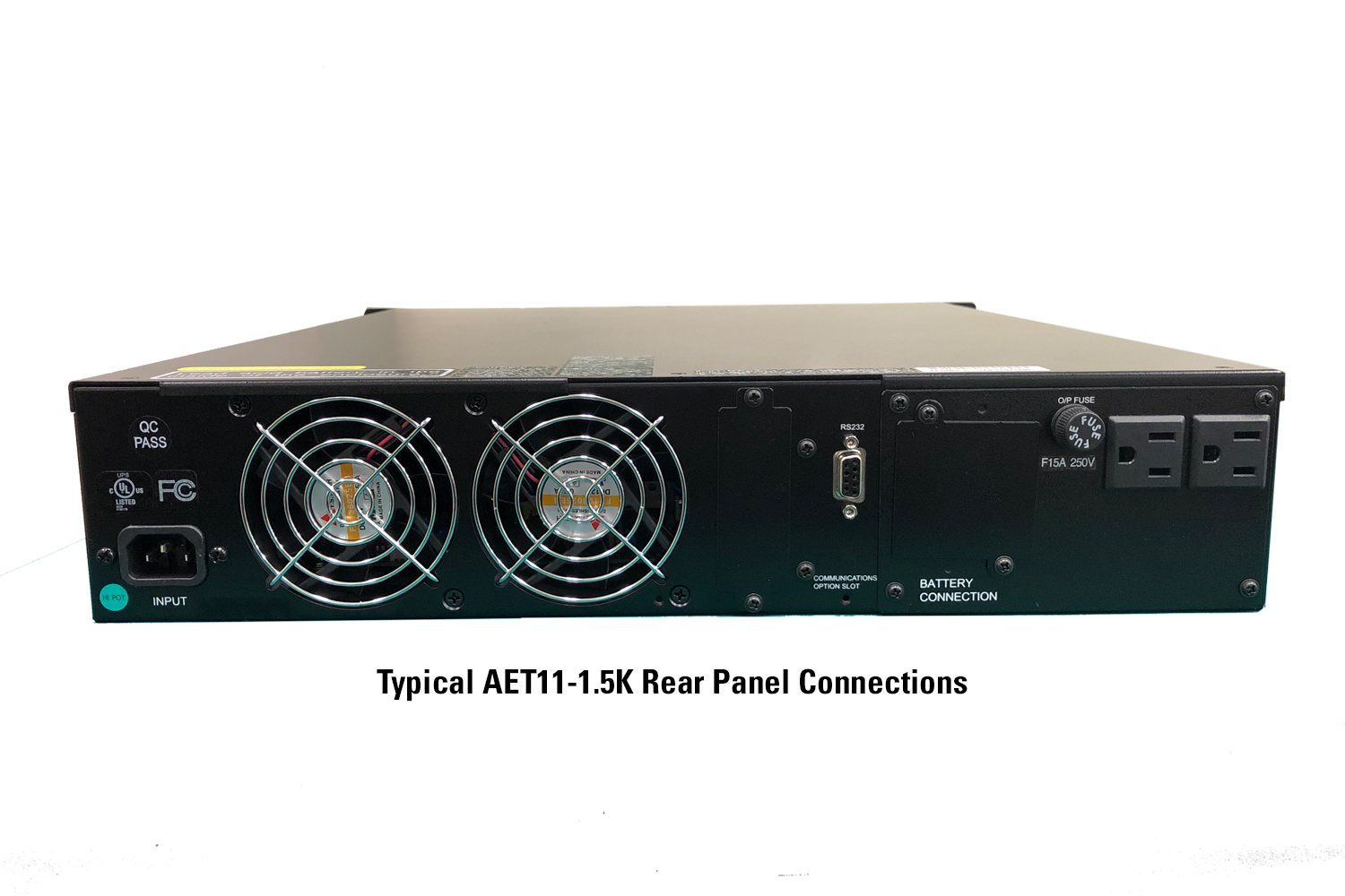 AET Series 1.5 - 3.2 KVA Single Phase Output True Online COTS UPS ...