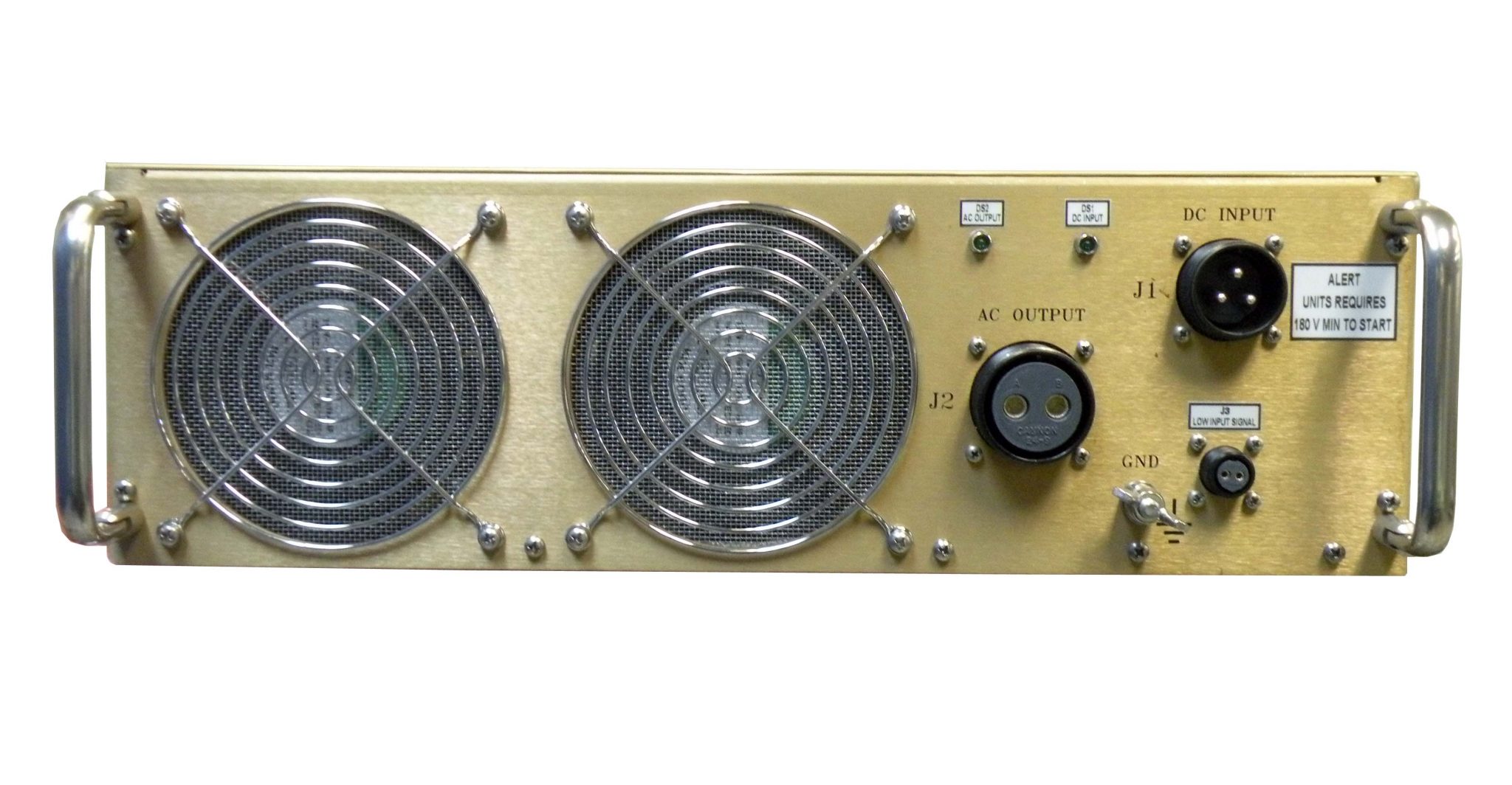 Galaxy Lightweight Series 270 VDC Nominal Pure Sine Wave Rack Mount DC ...